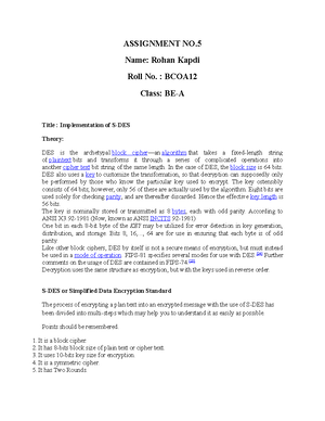 HPCFinal LAB- 3 - fdsrf - Assignment No. 3 Problem Statement: Implement Min, Max, Sum and ...