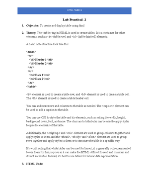 LAB Report- Web Technology CACS205 BCA 3rd - Tribhuvan University Madan ...