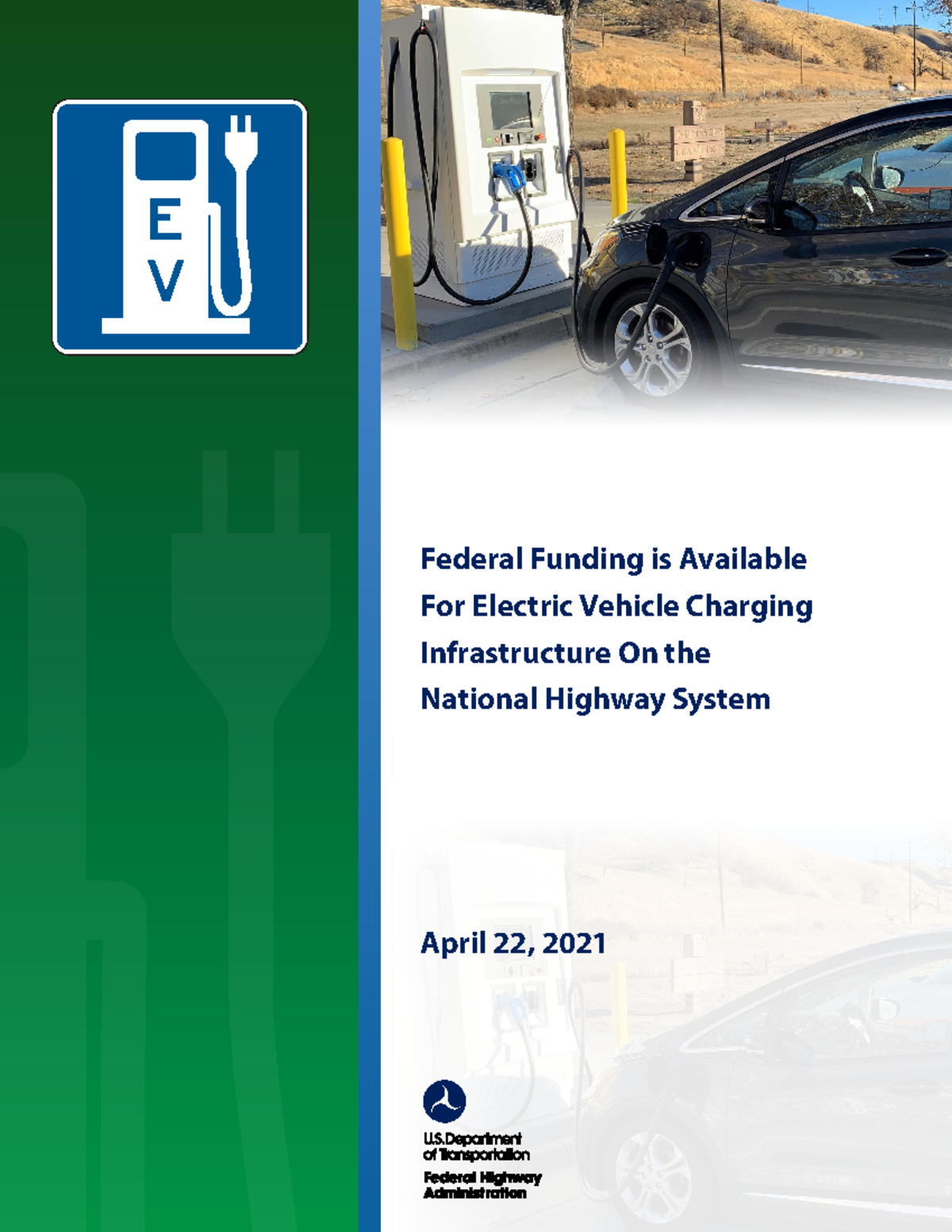 Federal Funding for Electric Vehicle Charging Infrastructure FHWA 2021 ...