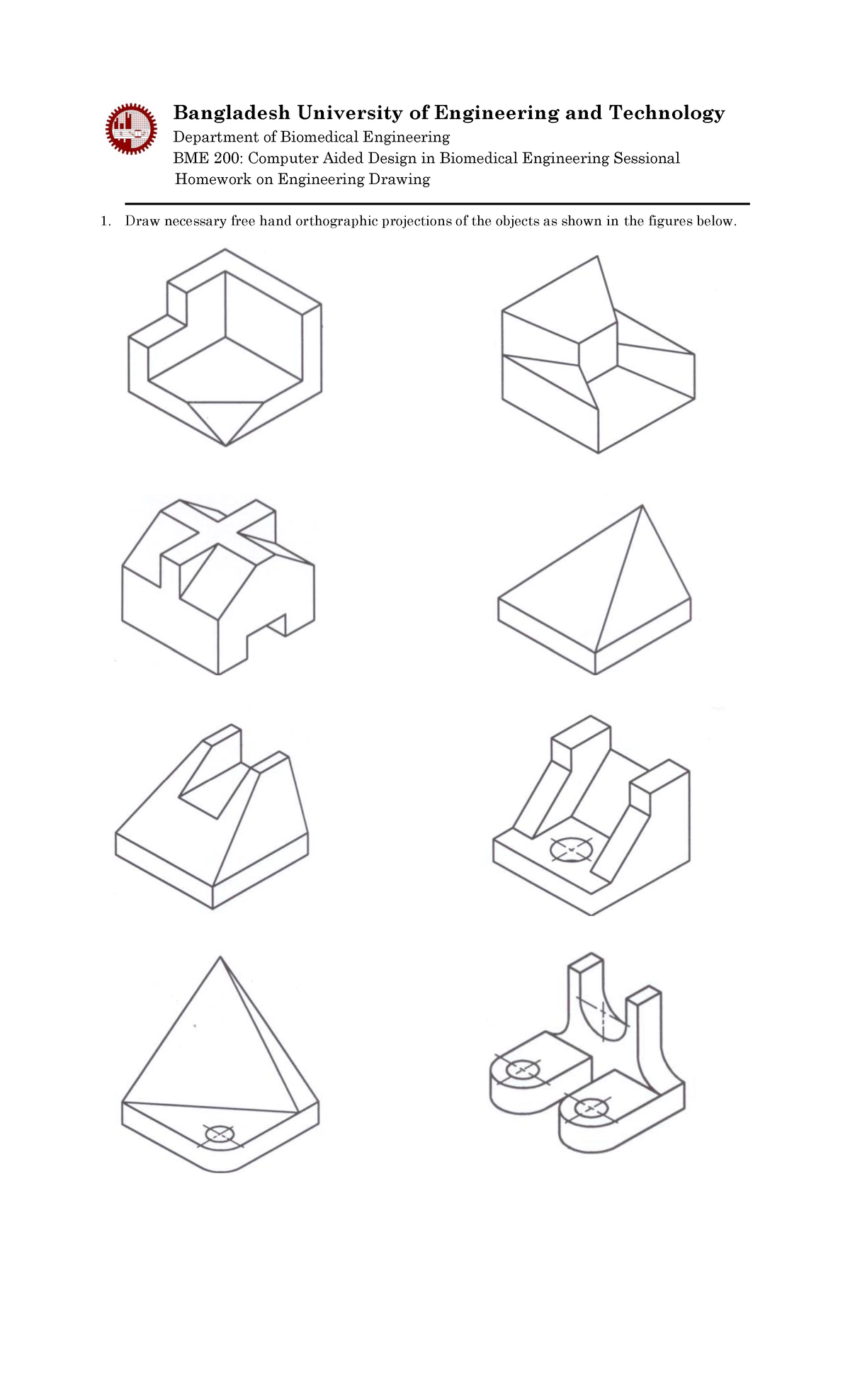Homework - Mechanical Engineering Design - Bangladesh University of ...