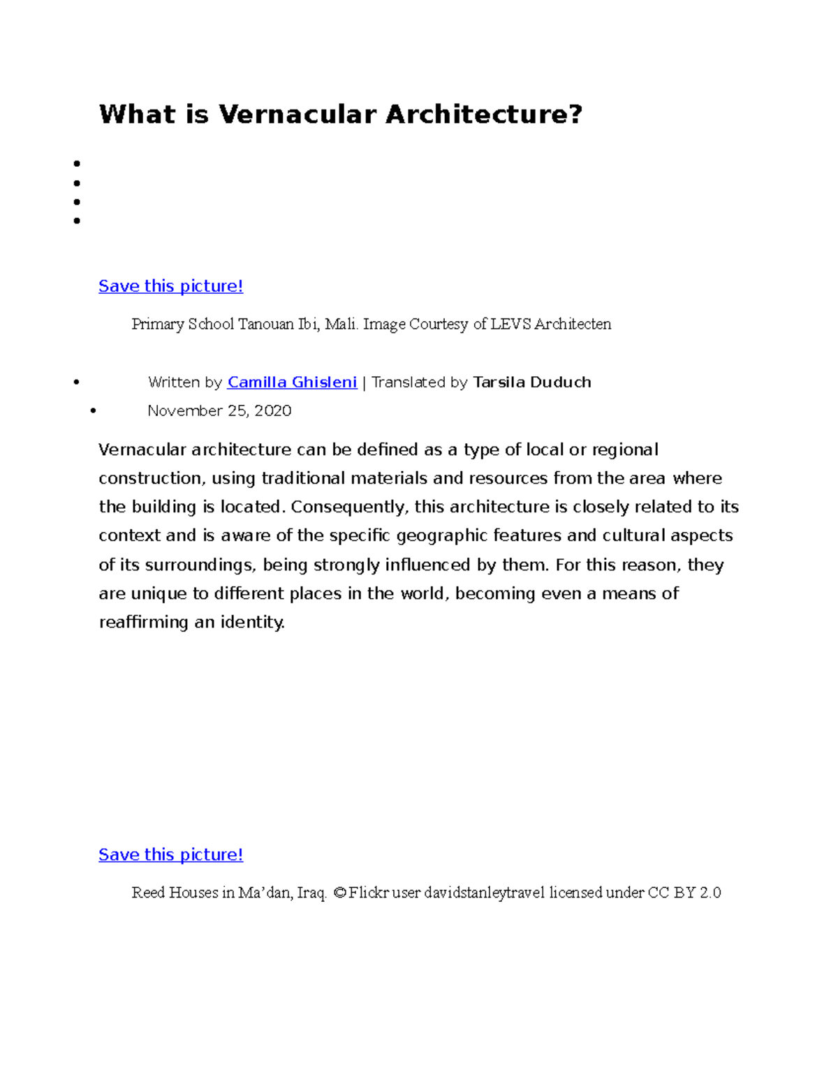 What is Vernacular Architecture - What is Vernacular Architecture? Save ...