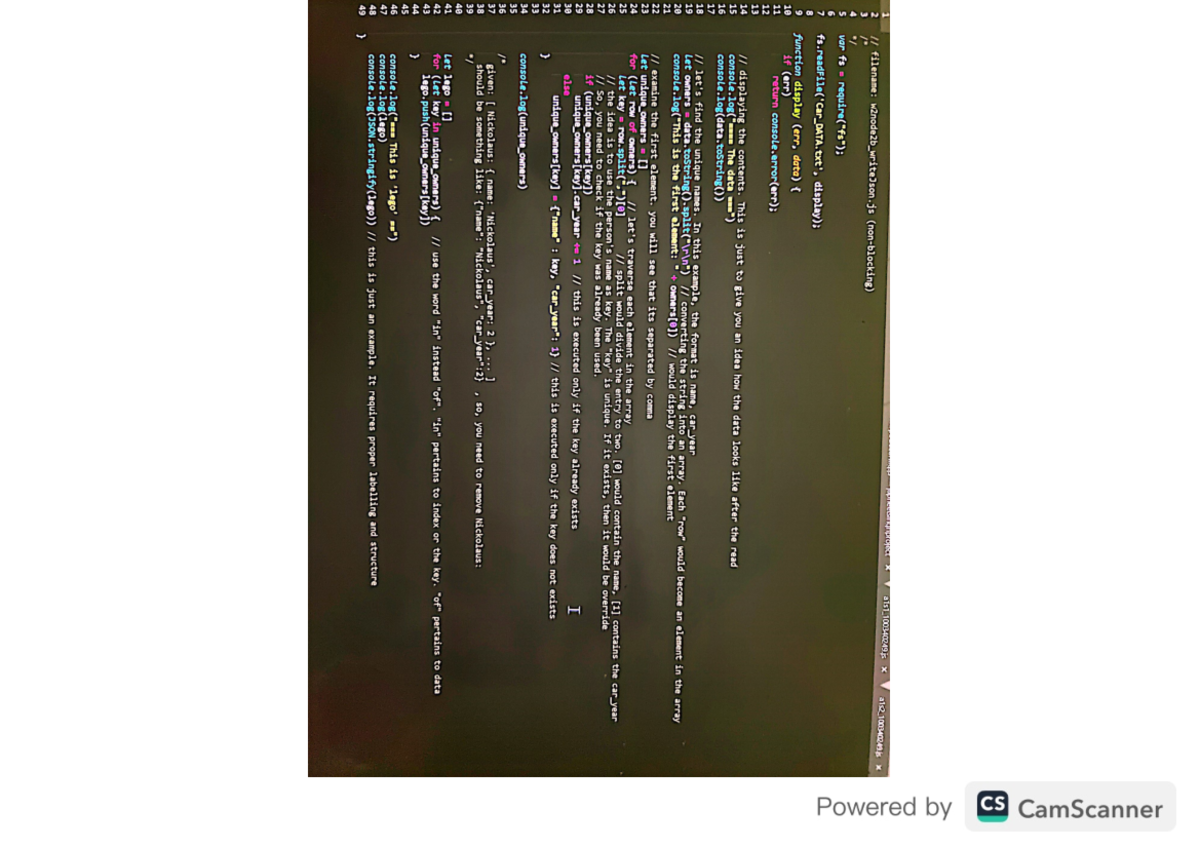 Week 3 practise for read file - cpsc2600 - Studocu