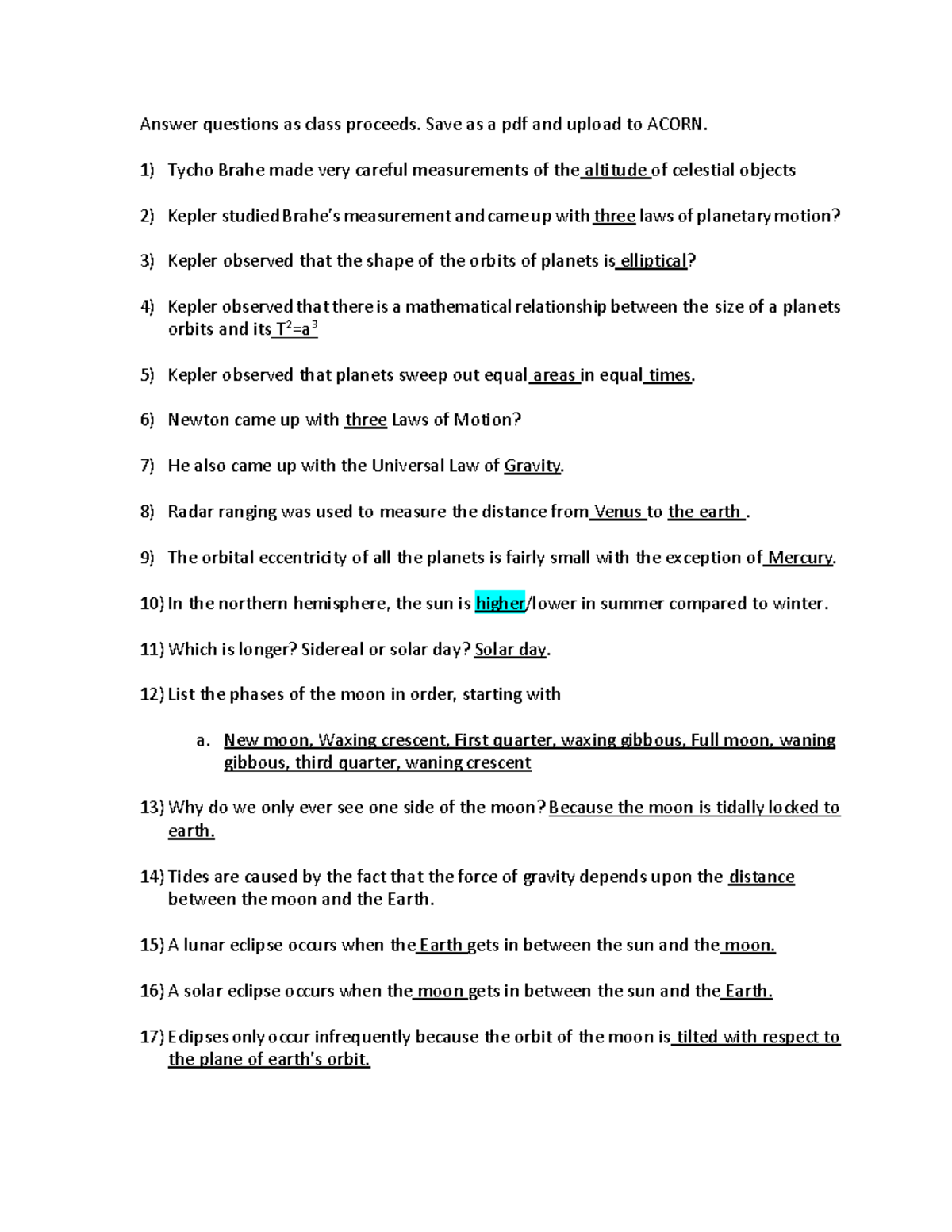 Week3Worksheet - Answer questions as class proceeds. Save as a pdf and ...