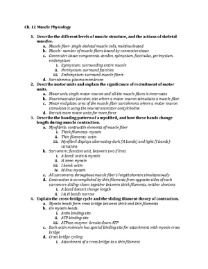 Chapter 13 Learning Objectives - Chapter 13 Learning Objectives Define the components of the ...