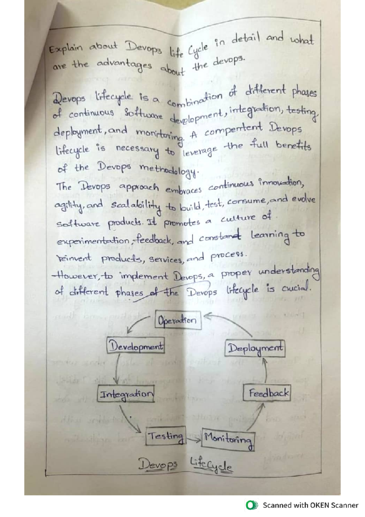Devops Assignment C9odo Explain About Devops Life Cycle In Detail And What Are The