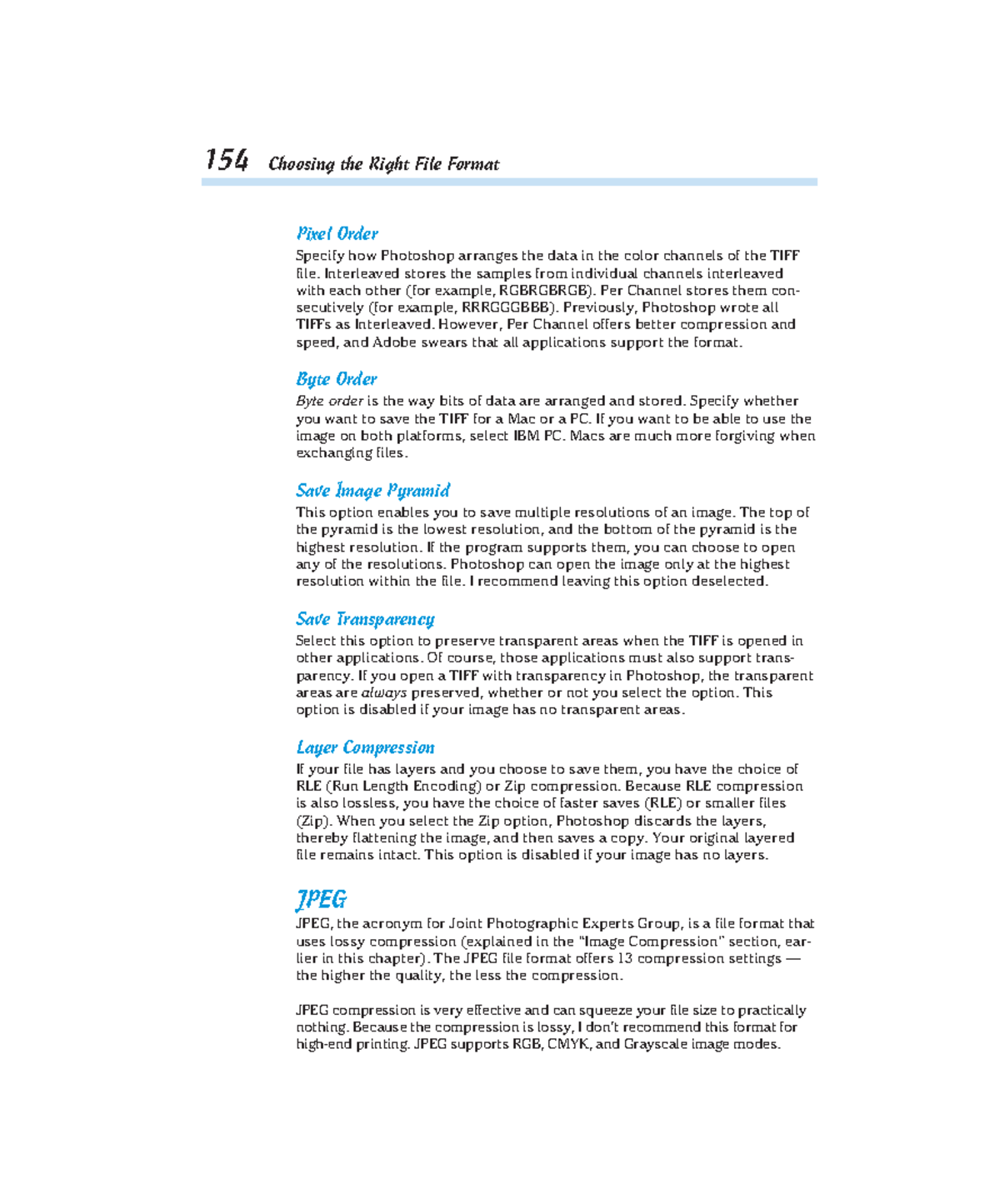 Photoshop for Dummies (22) - 154 Choosing the Right File Format Pixel ...
