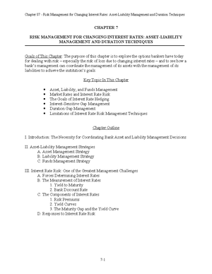 Tutorial 9- Securitization - CHAPTER 9 RISK MANAGEMENT: ASSET-BACKED ...