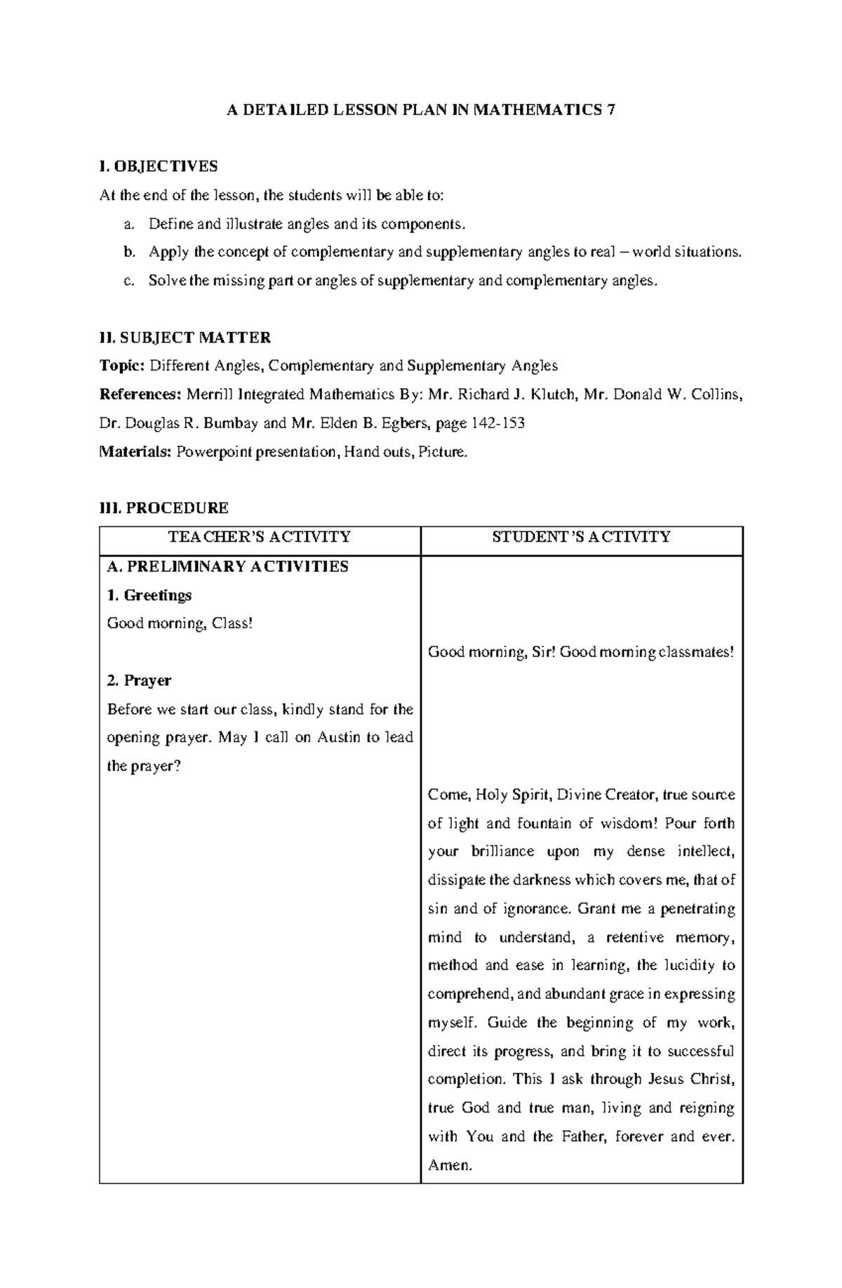 Inbound 6711037263399452274 - A DETAILED LESSON PLAN IN MATHEMATICS 7 I ...