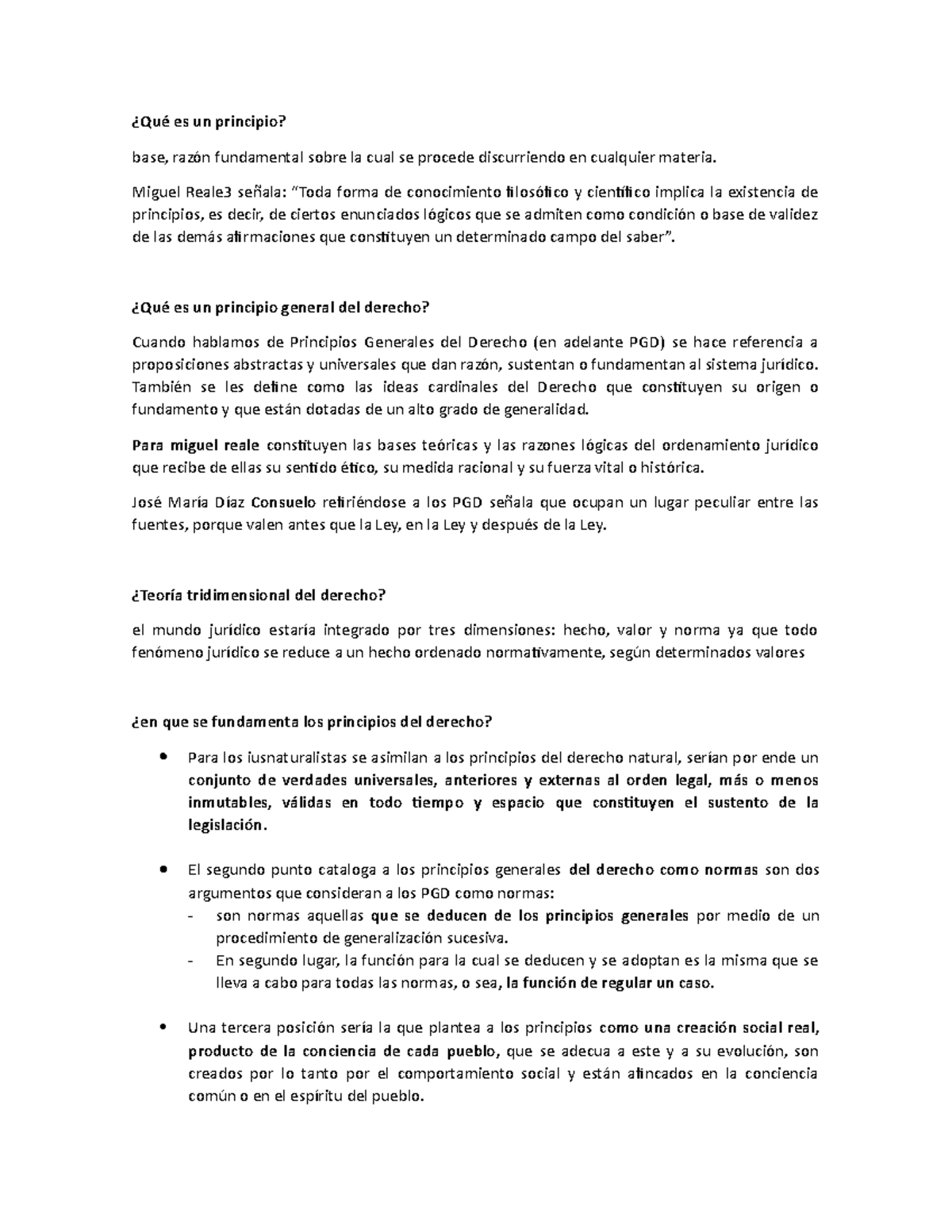 Qué es un principio general del derecho - es un principio? base ...