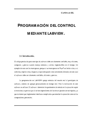 Practica de Operaciones con Strings escritores - STRINGS LABVIEW las strings en LabVIEW es una ...