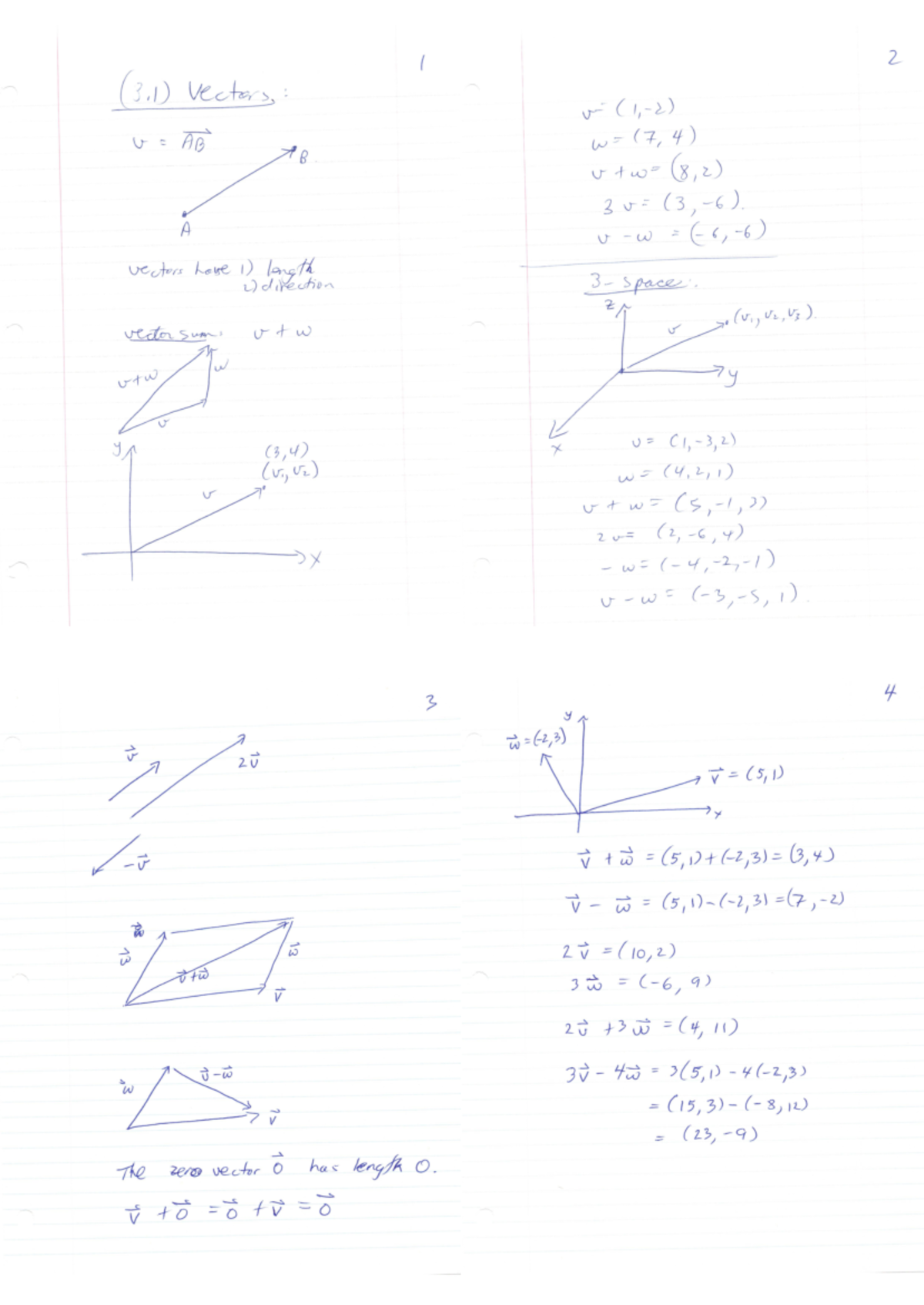 Vectors Norms and Dot Products - MATH 204 - Studocu