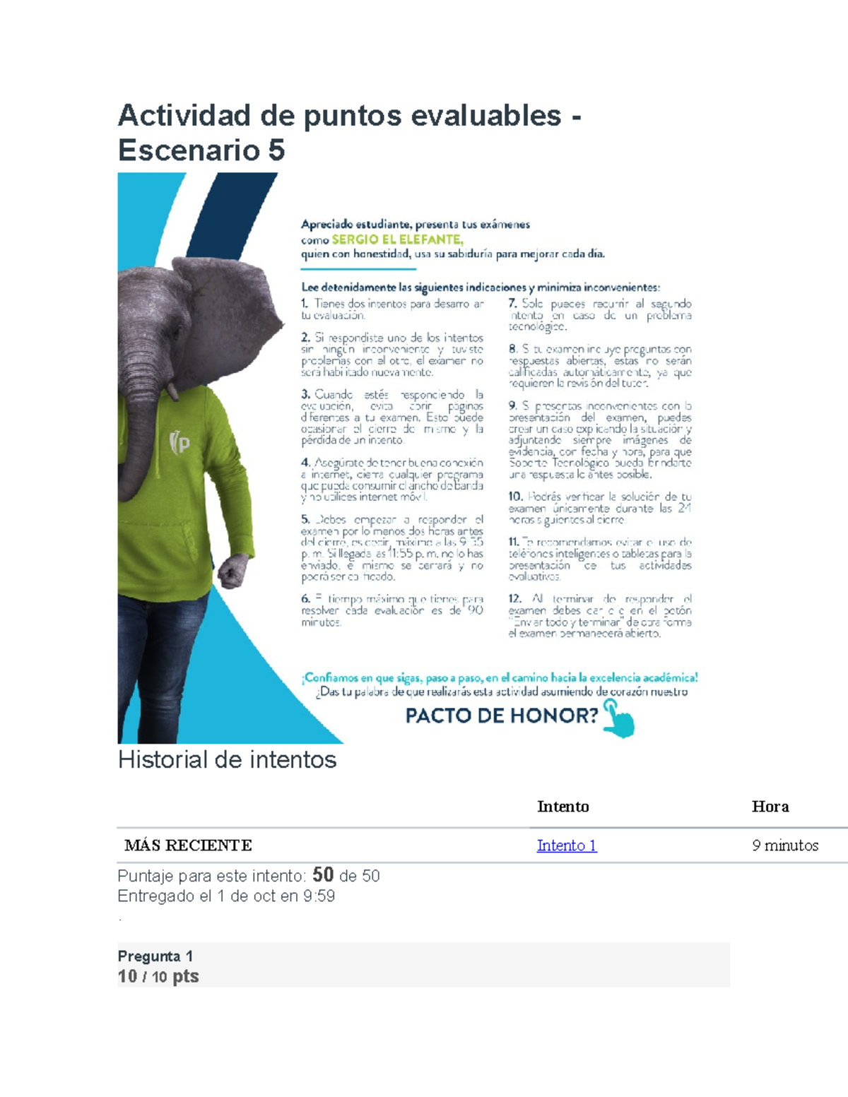 Introduccion al derecho -escenario 5 - Actividad de puntos evaluables - Escenario 5 Historial de ...
