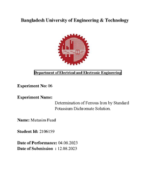 Lab report-08 - lab - Bangladesh University of Engineering & Technology ...