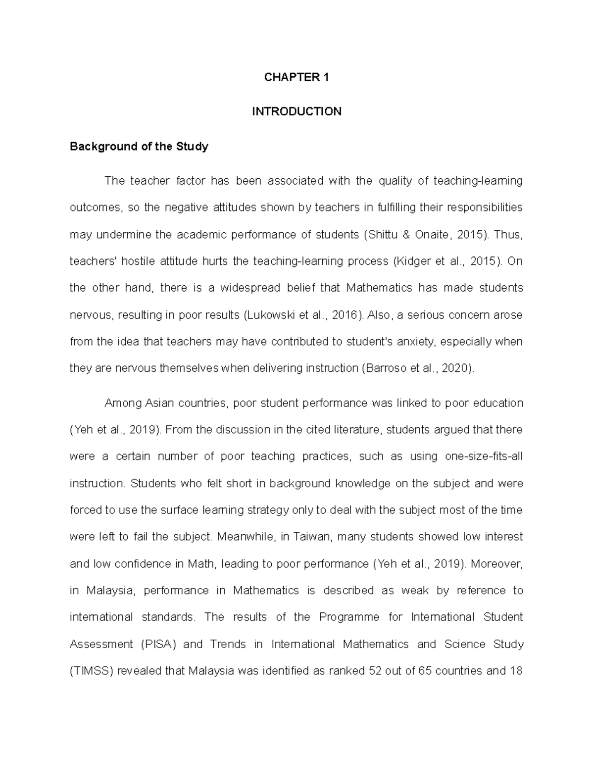 Introduction in Thesis 1 - CHAPTER 1 INTRODUCTION Background of the ...