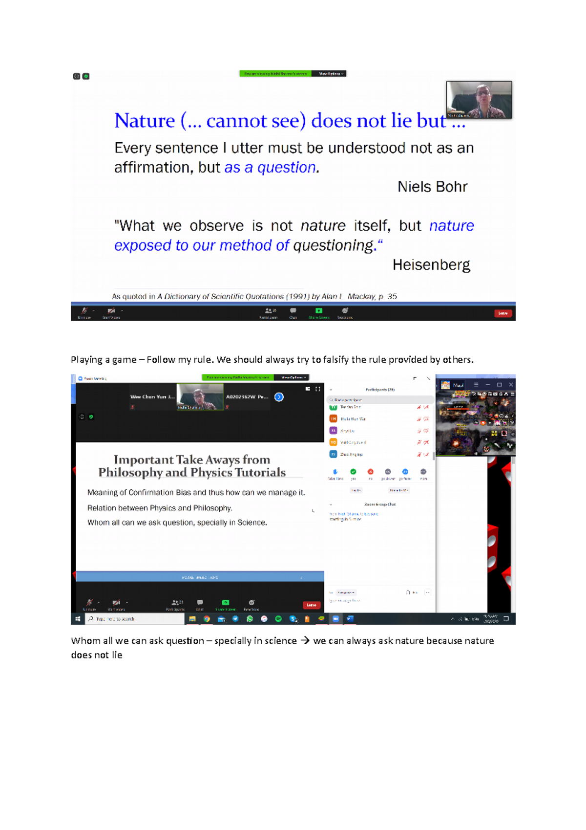 Computational Thinking Tutorial 3 Summary Playing A Game Follow My Rule We Should Always