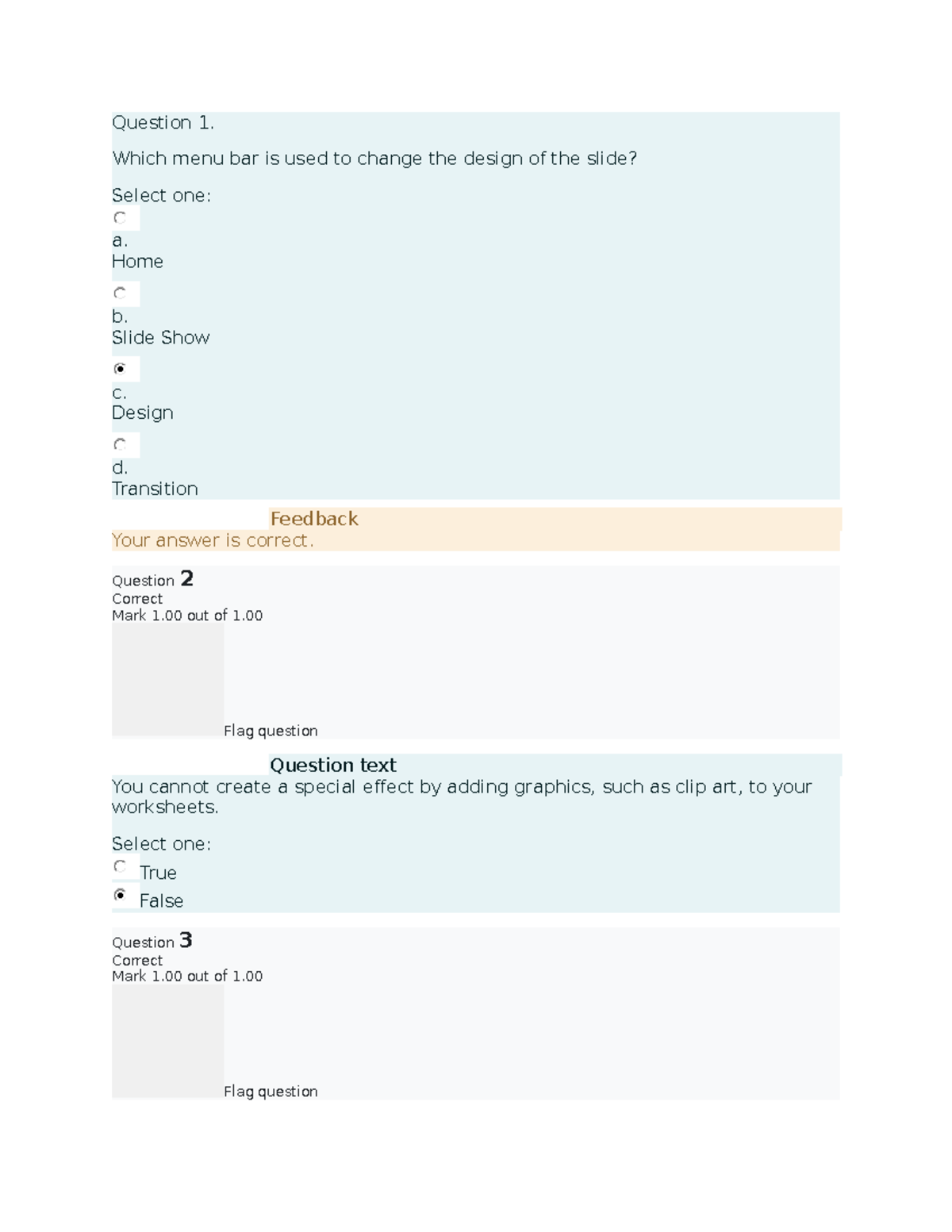 Computing fundamentals - Question 1. Which menu bar is used to change ...