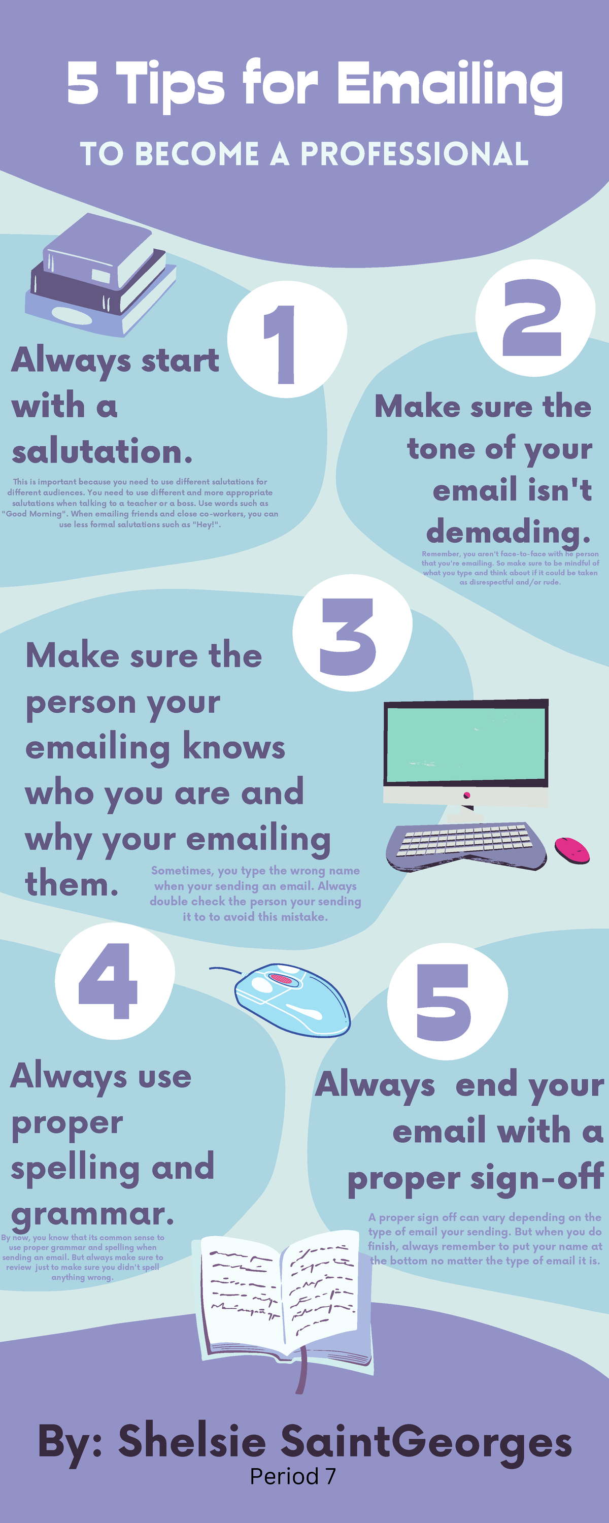 Email Etiquette - yeah - 1 3 4 5 2 5 Tips for Emailing To become a ...