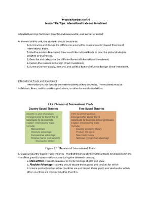 Module-7 - N/a - CHAPTER 7 Formulation of National Trade Policies ...