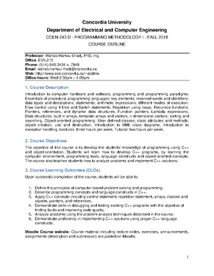 Comp249 Assignment 2 Winter 2019 - Concordia University Comp 249 Winter 2019 Programming II ...