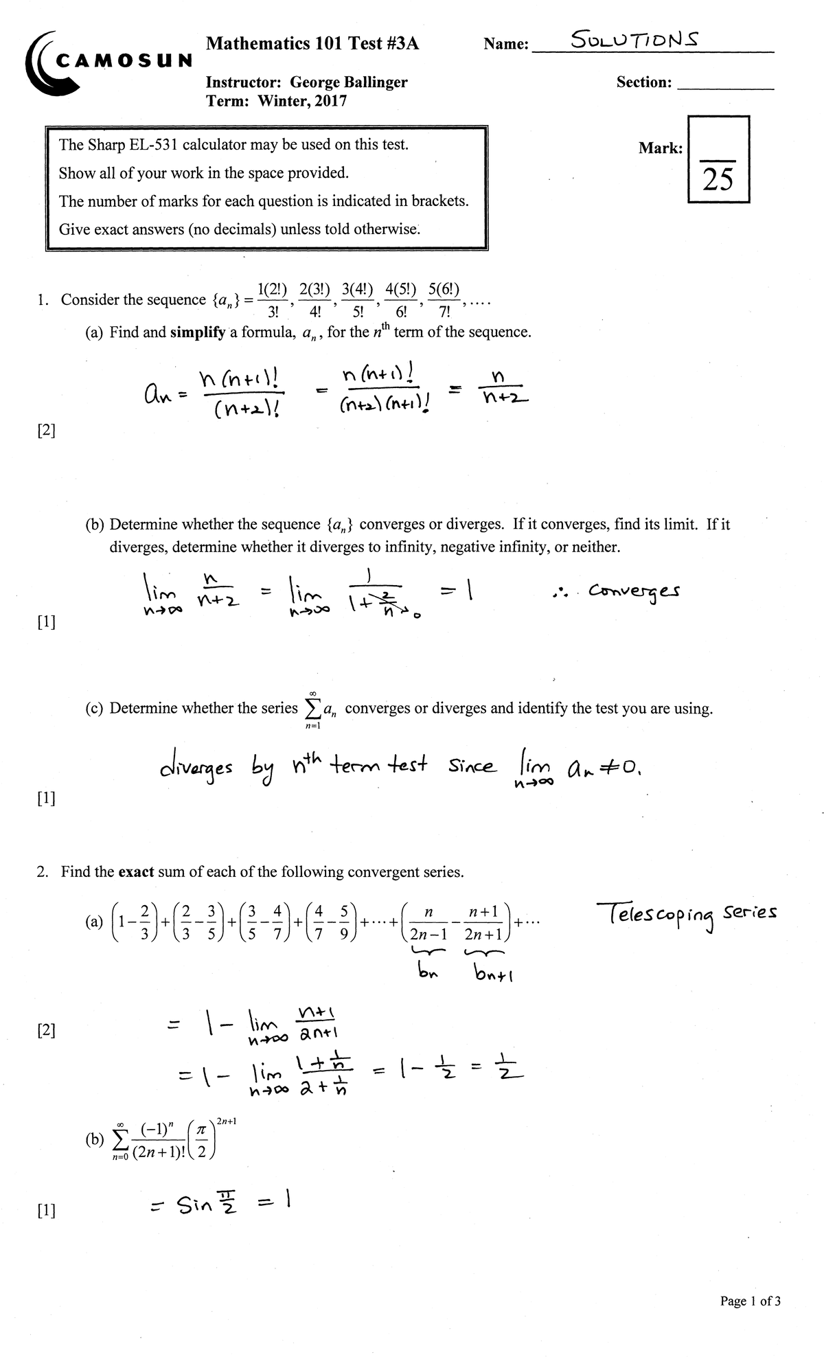 Sample/practice exam 8 June 2012, questions and answers - 4 ' CAMOSUN ...