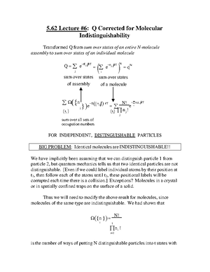 Model intermolecular potentials - U (r ) 1 r 6 Readings: Hill, pp. 261 ...