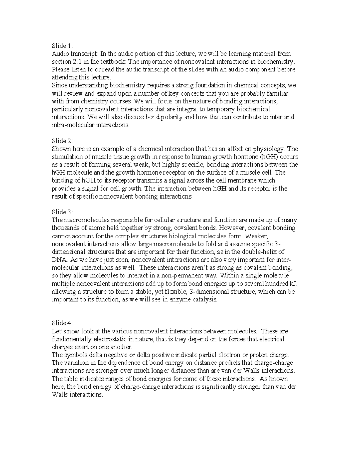 Lecture 2 audio notes - Slide 1: Audio transcript: In the audio portion ...