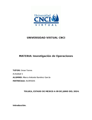 Proyecto Modular Investigacion de Operaciones - Proyecto Modular Tutor ...