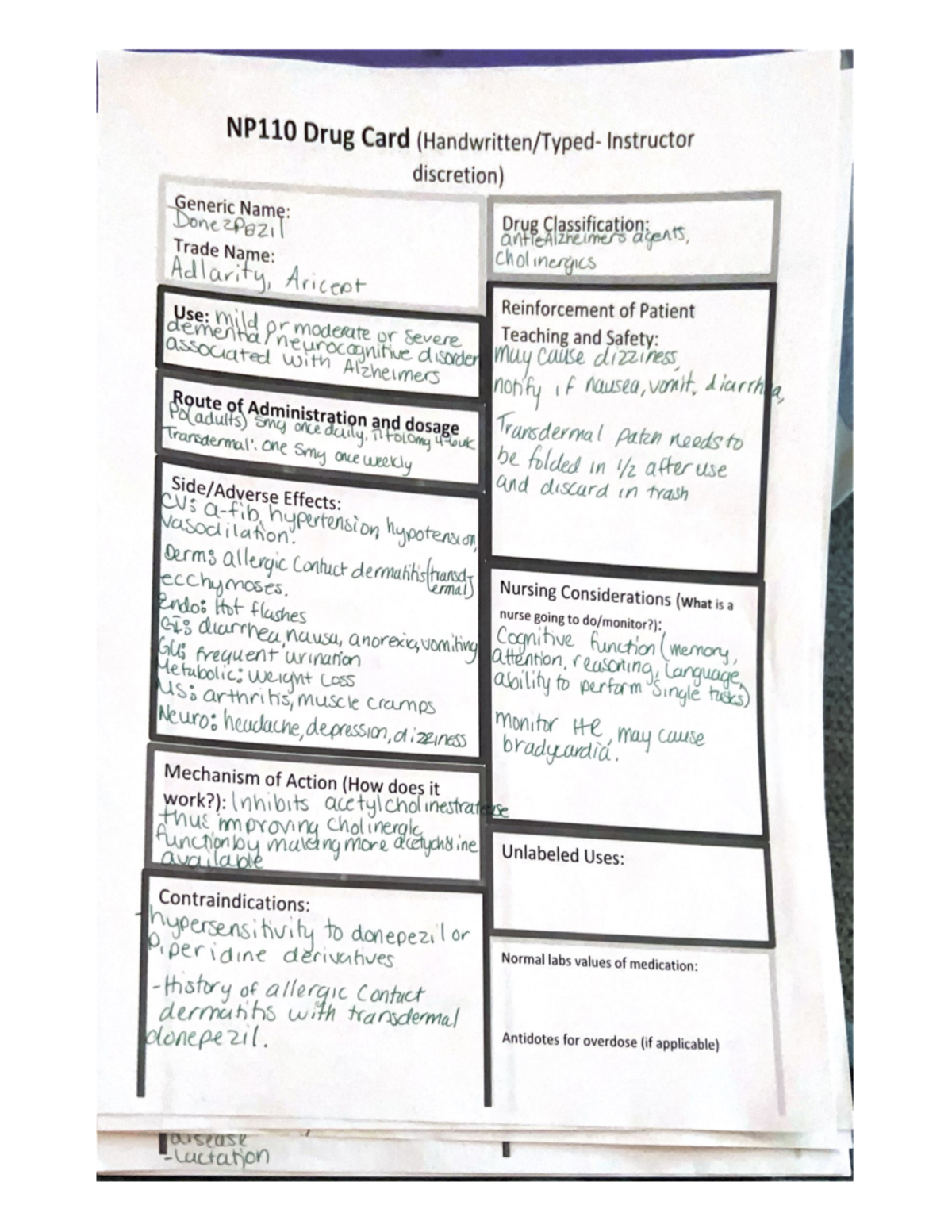 Scanned Documents 2 - Pharmacology drug - NP 110 - Studocu