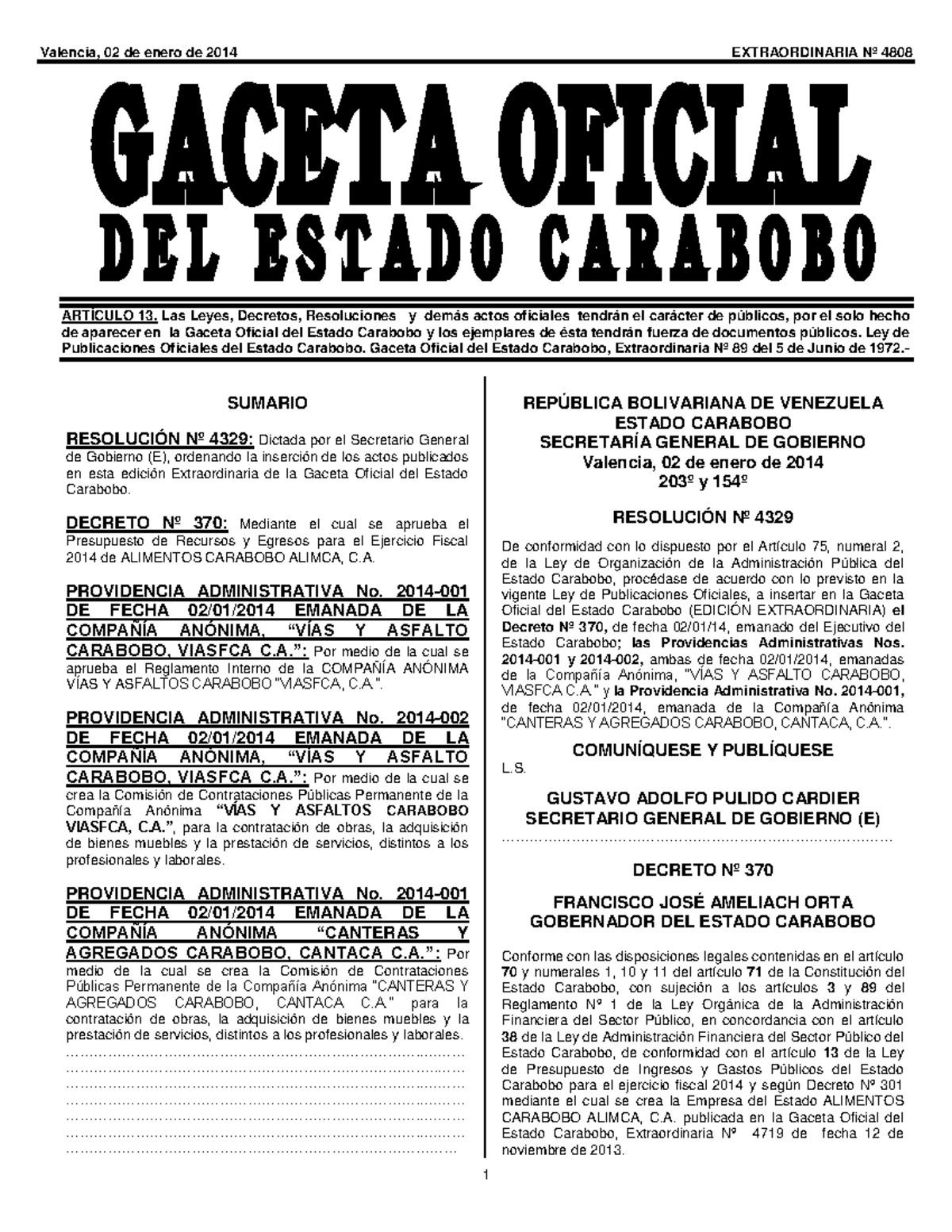 Gacetaoficialno 4808 - Modelo de reglamento - Legislación Laboral - UC ...