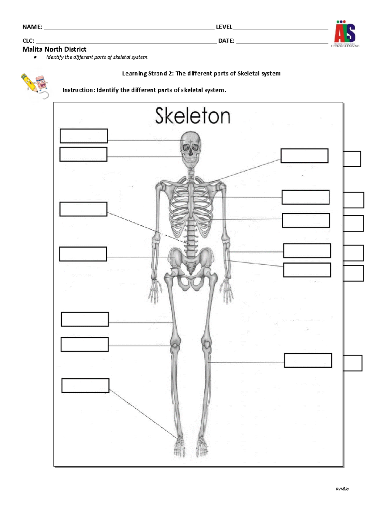 LS 2 Science 2 - Activity sheets - NAME ...