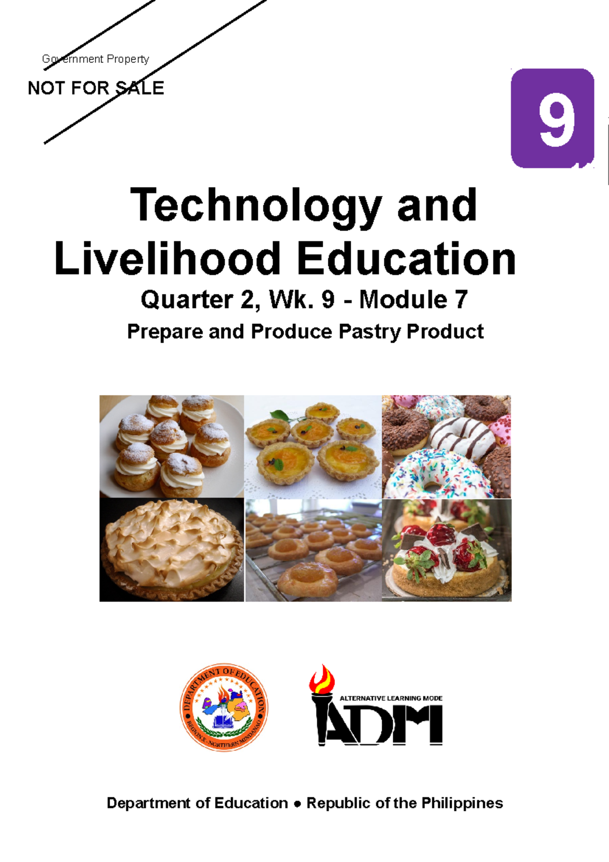 TLE9 Breadand Pastry Q2 Mod7 Prepareand Produce Pastry Product v2 - NOT Technology and ...