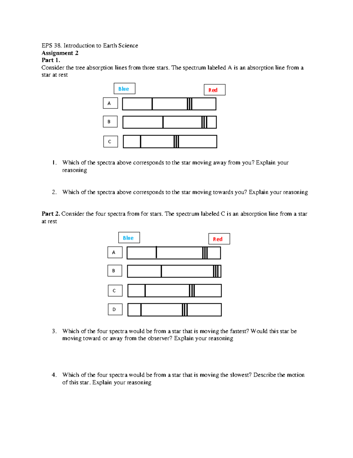 Assignment edit 2 EPS38 - EPS 38. Introduction to Earth Science ...