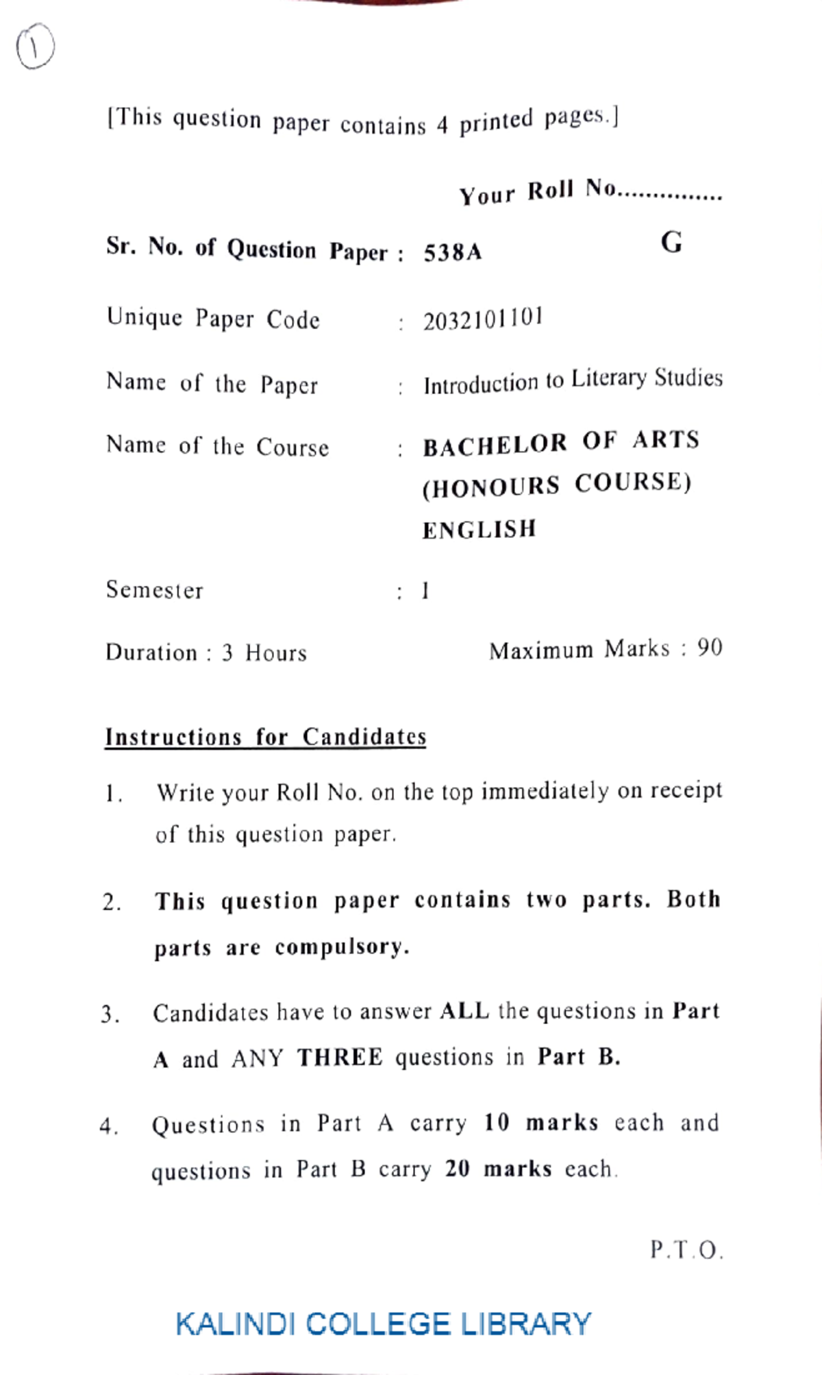 English-2024-1 - Summary English Honours - Studocu