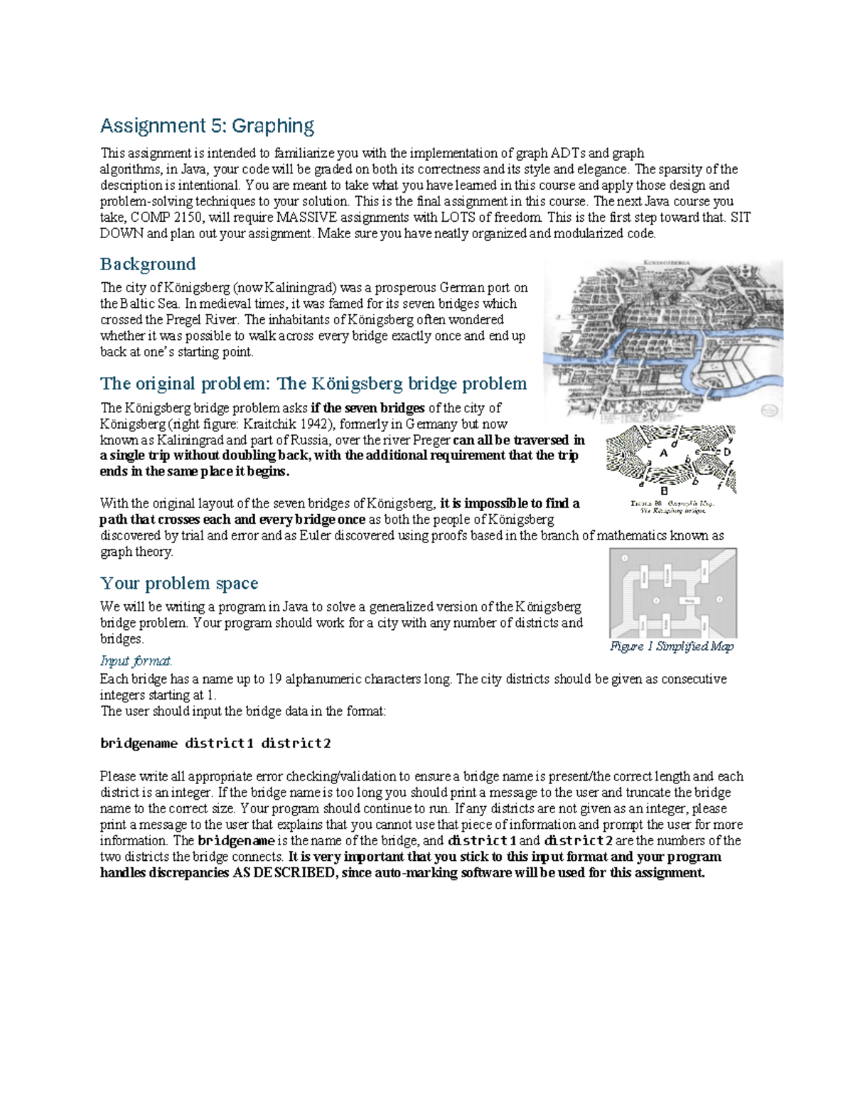 A5-instructions - final assignment on graphs - Assignment 5: Graphing This assignment is ...