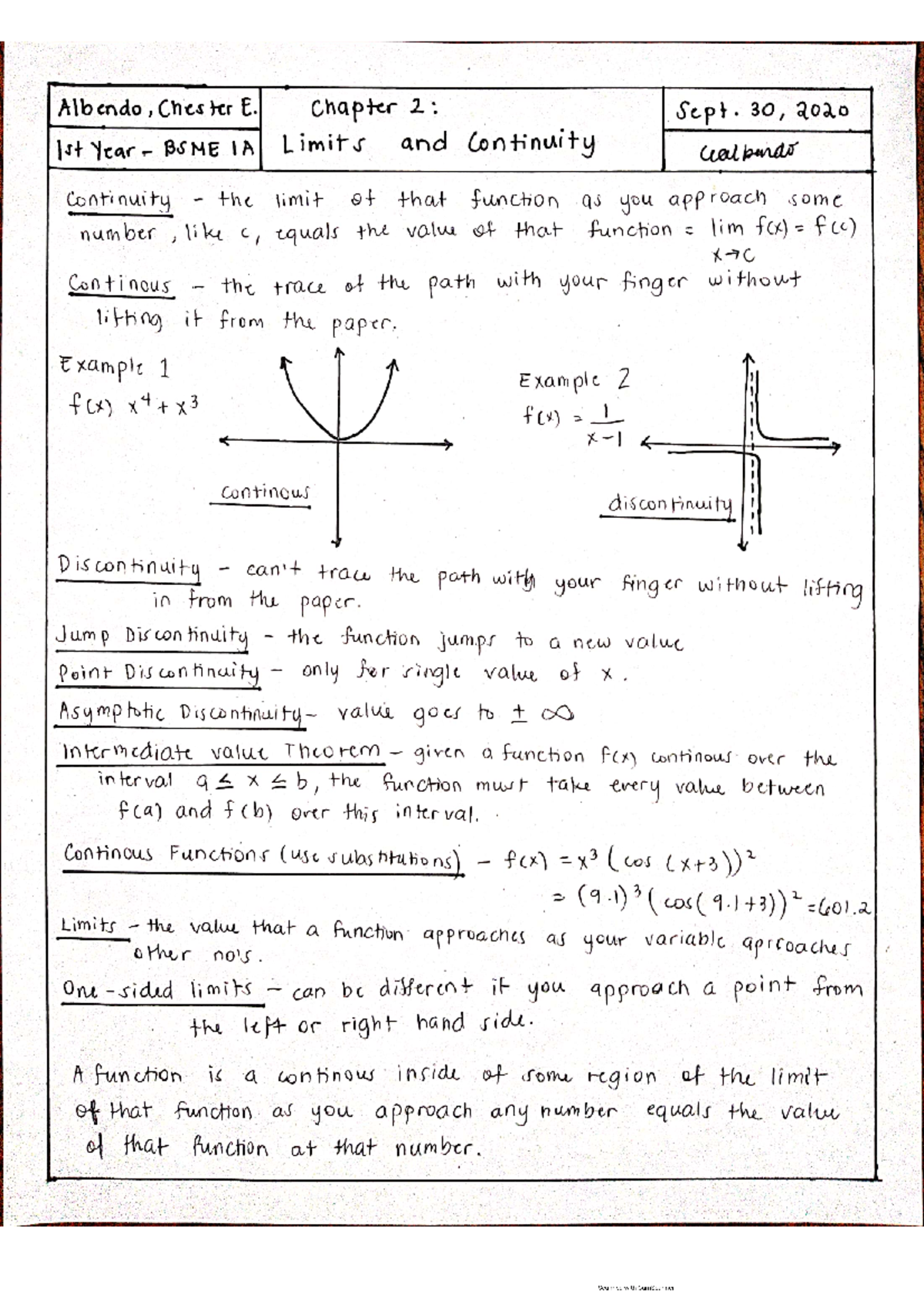 Chapter 2 diff calculus - Mechanical Engineering Project Study - PangSU ...