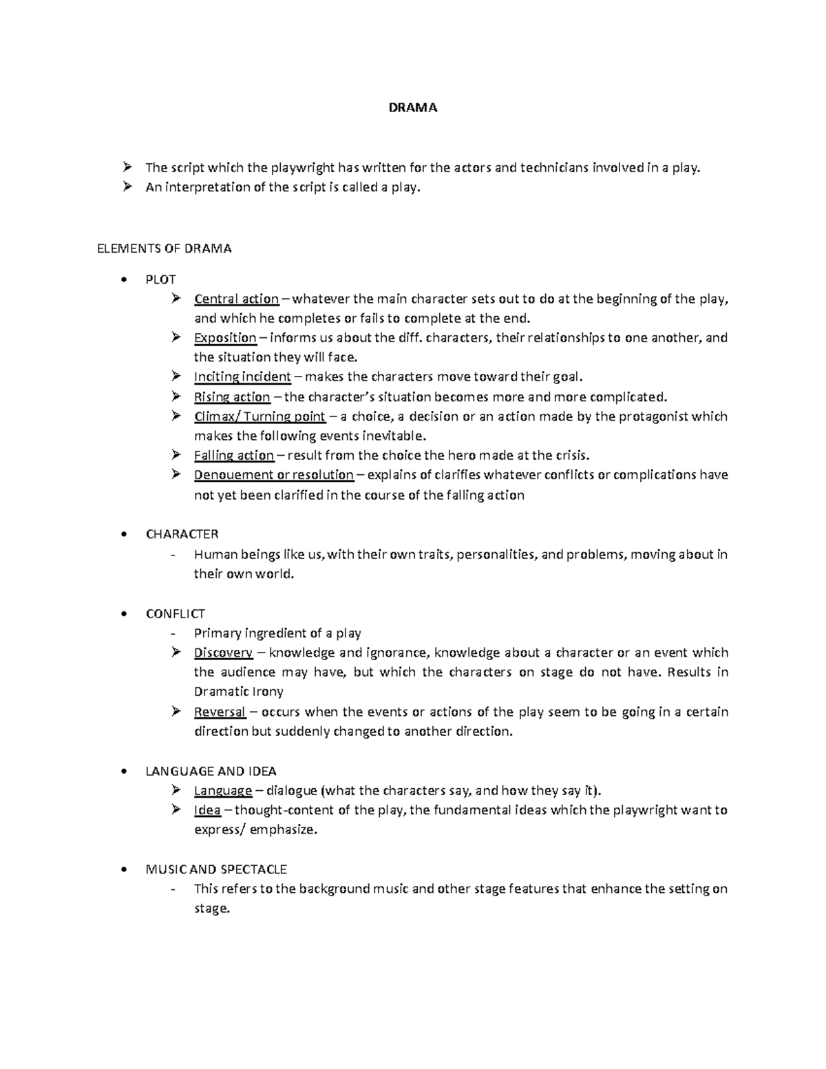 Art App (Performance)-4-5 - DRAMA The script which the playwright has ...