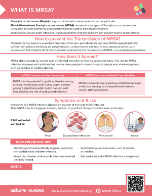END OF Shift Checklist - lecturio/nursing Watch Video NOTES END OF ...