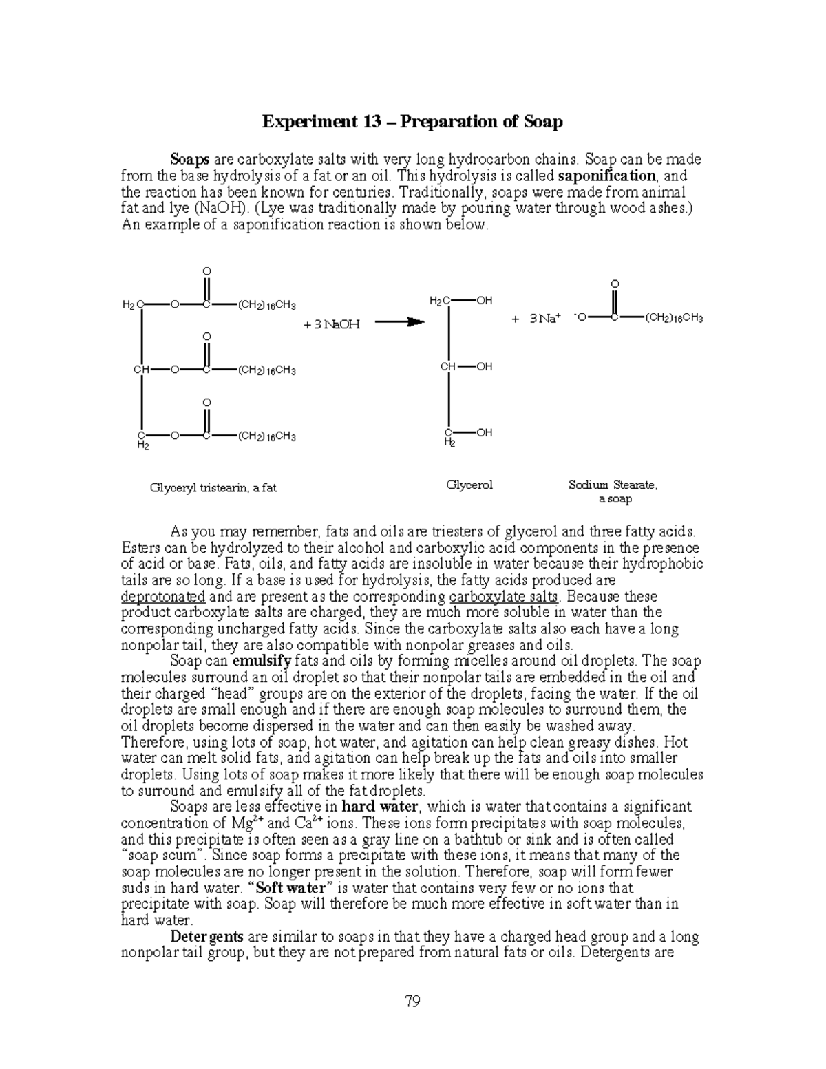 sopanification the art of soap making - Experiment 13 – Preparation of ...