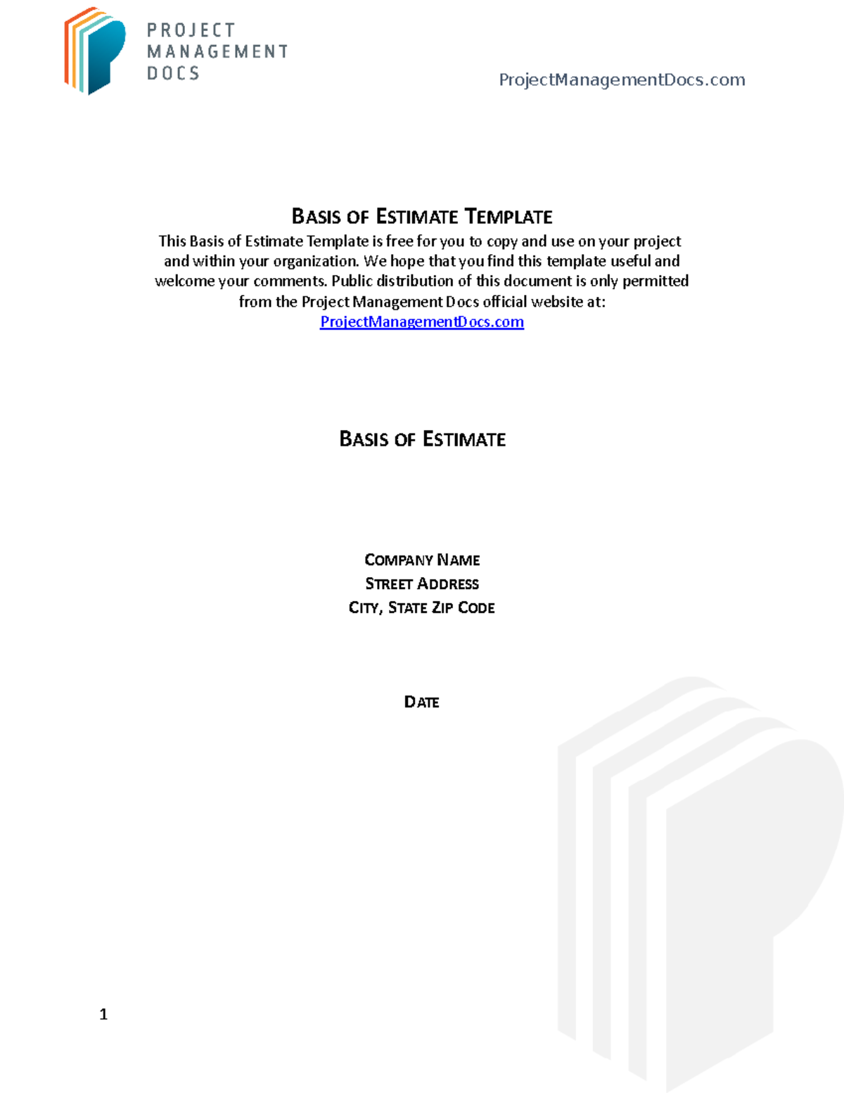 Basis-of-Estimate - Enfoque Sistémico - BASIS OF ESTIMATE TEMPLATE This ...