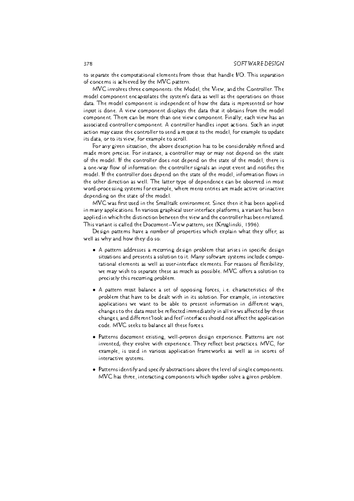 Software Engineering Lecture Notes 95 378 Software Design To