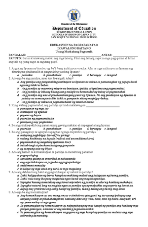 Lesson Plan sa produksyon (Auto Recovered) - Lesson Plan School DON ...