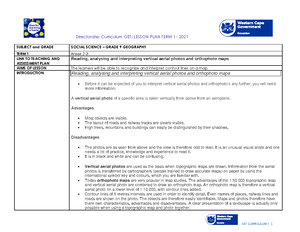 Lesson Plan SP Grade 9 SS Geography T1 W7&8 - Directorate: Curriculum ...