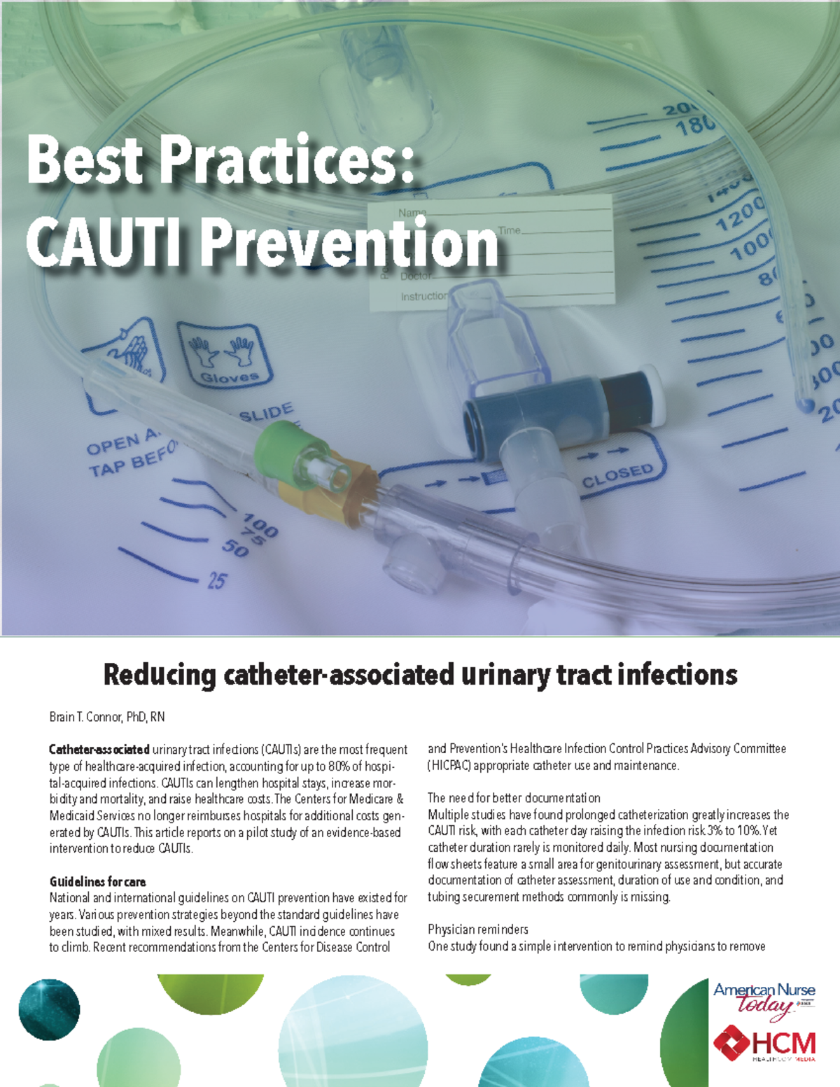 ANT Best Practices Cauti Prevention 1 - and Prevention’s Healthcare ...