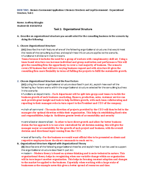 Summary c841 task1 parts a b techfite case study - Summary C841 - Task1 ...