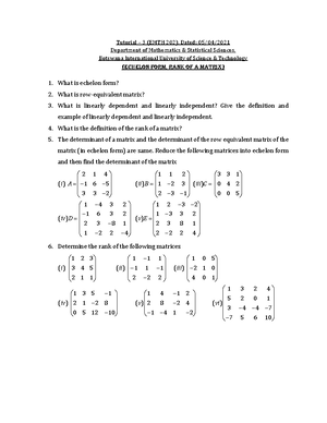 EMTH 301-Assignment 2-Ac Yr2024 2025-Release - Module Code : EMTH 301 ; Module Name ...