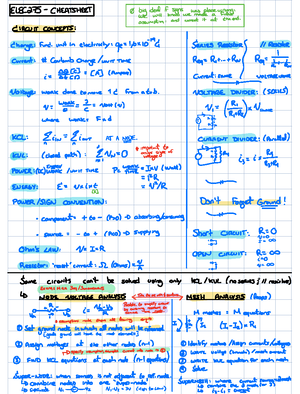 Elec275 prelab experiment 4 completed - ELEC 275 - Studocu