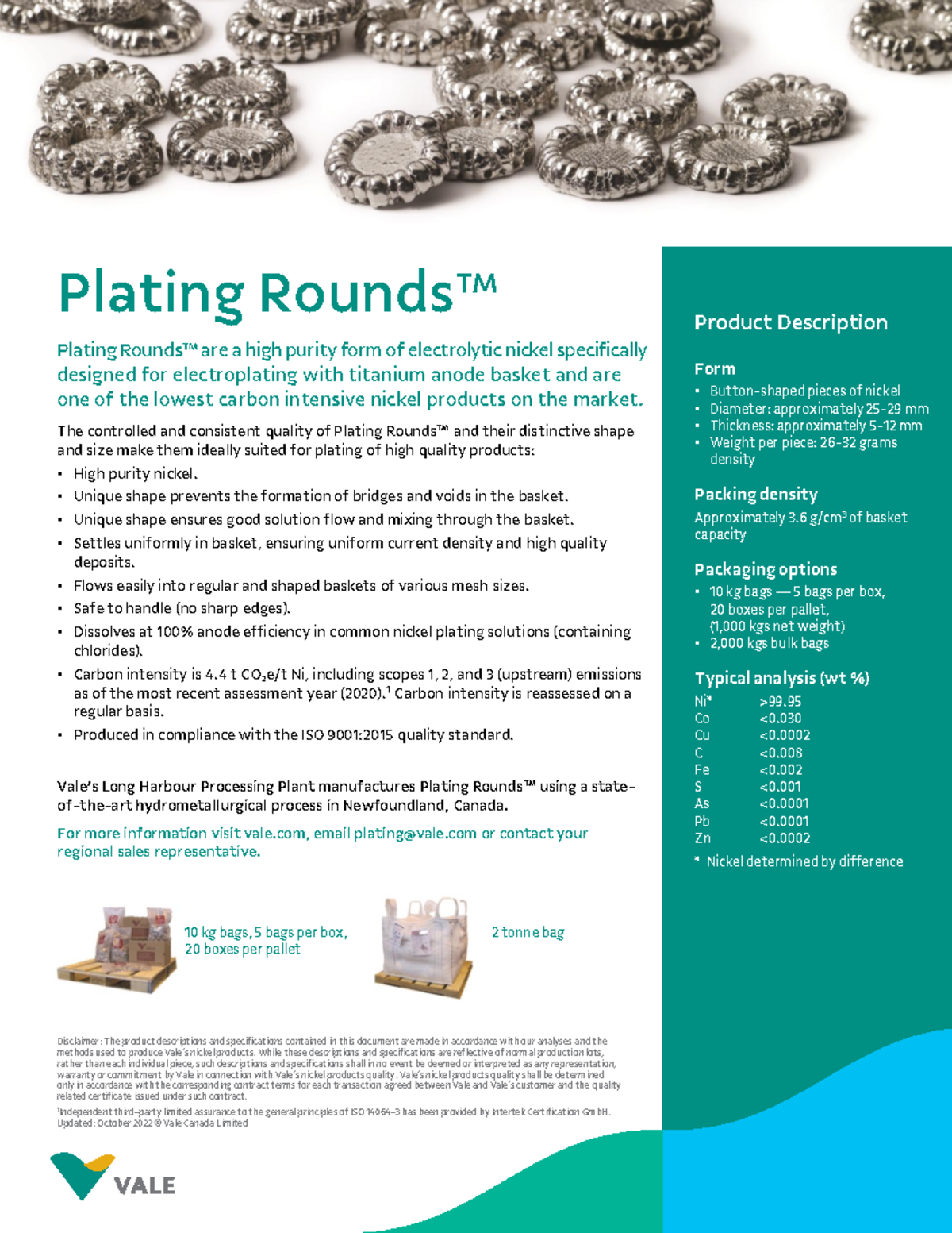 Plating Rounds - The controlled and consistent quality of Plating ...
