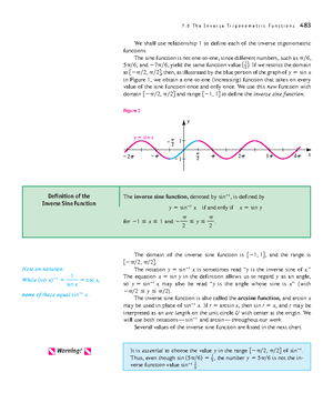 Algebra and Trigonometry with Analytic Geometry-53 - (1) two sides and ...