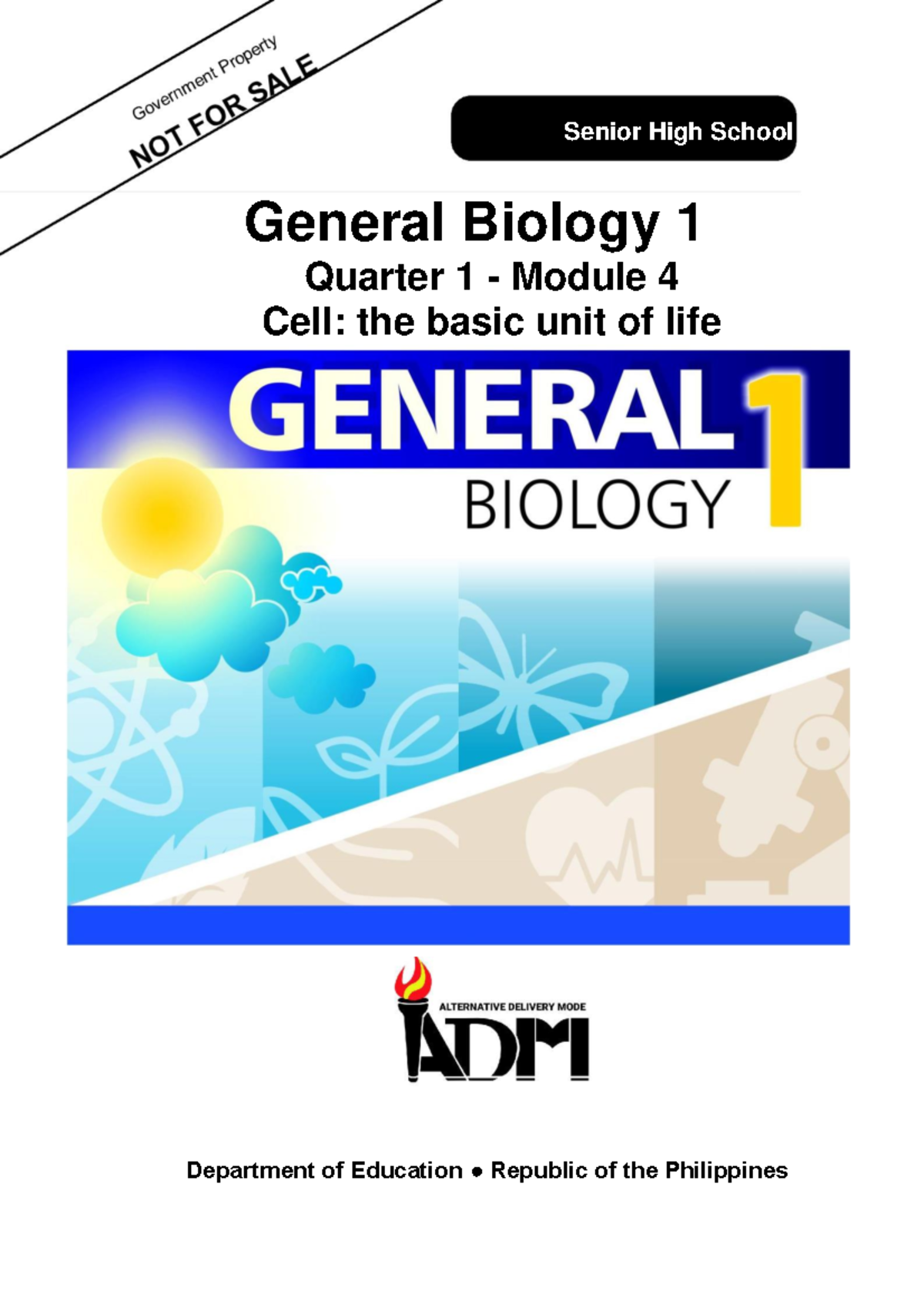 Module-4 General Biology Cell-type-and-Cell-Modification - Senior High School NOT General ...