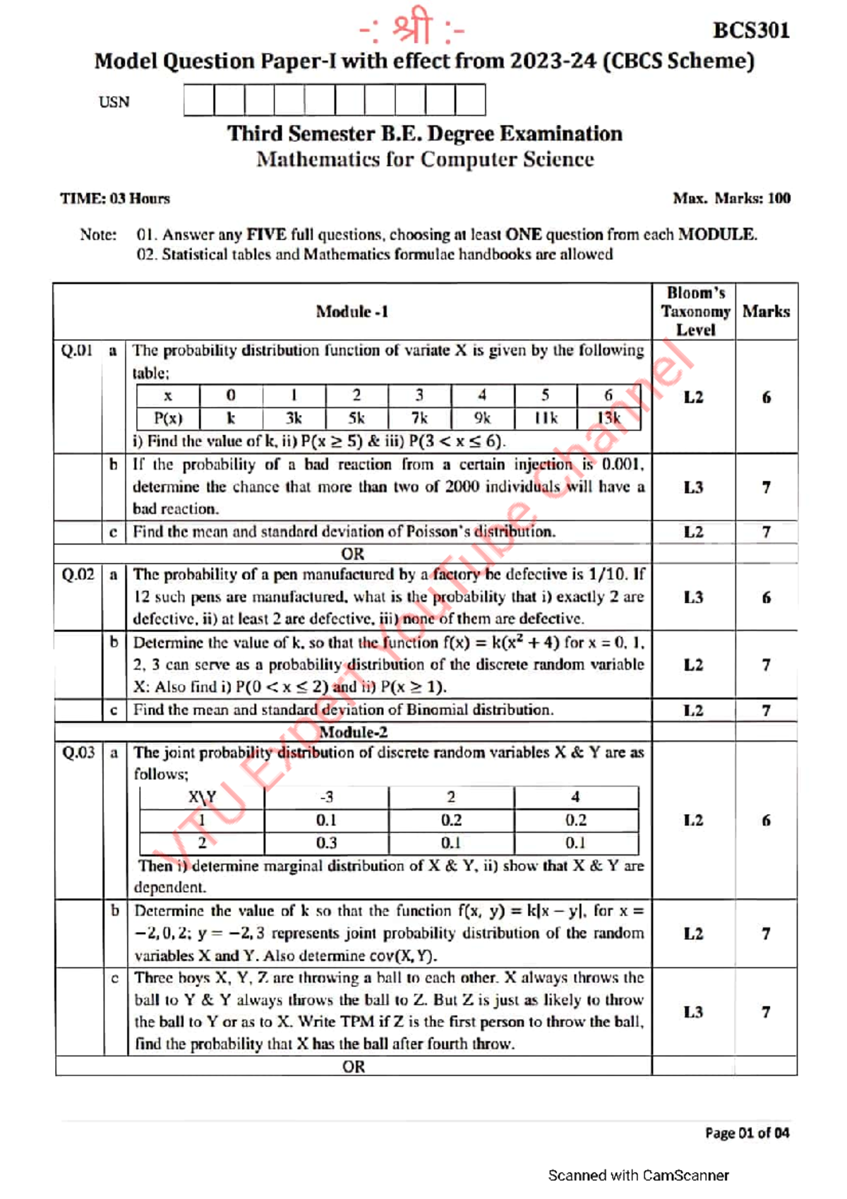 BCS301 MQP with solns.SRS - Information Science - Studocu